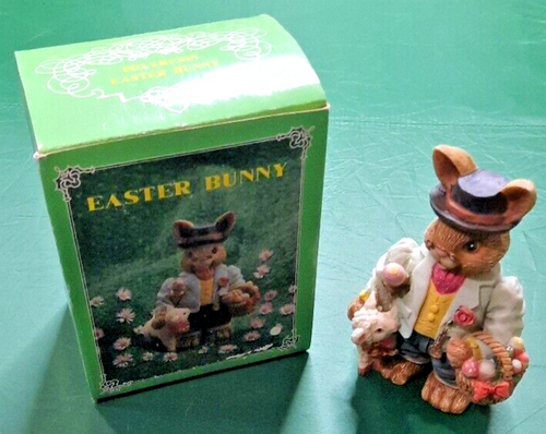 Easter Polyresin Bunny Rabbit Tabletop Figure Display | eBay