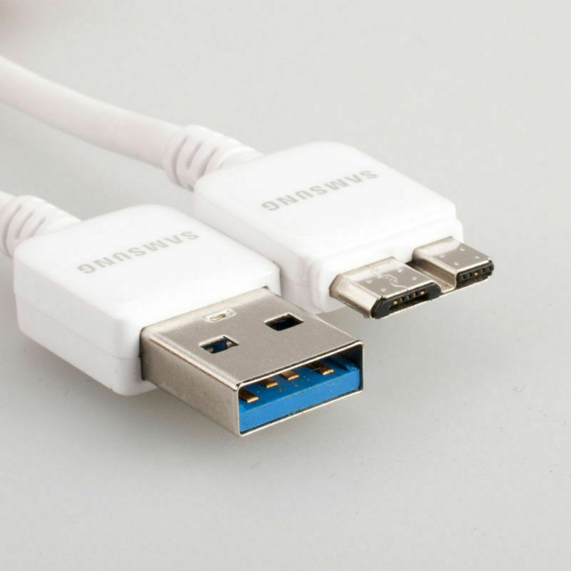 # Samsung Galaxy Note 3 S5 OEM USB 3.0 Data Sync Charger Cable White ET ...