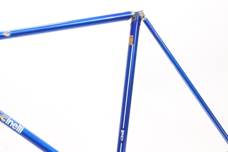 Cinelli Supercorsa PISTA TRACK Frameset 57.5cm China Blue Columbus SLX ...