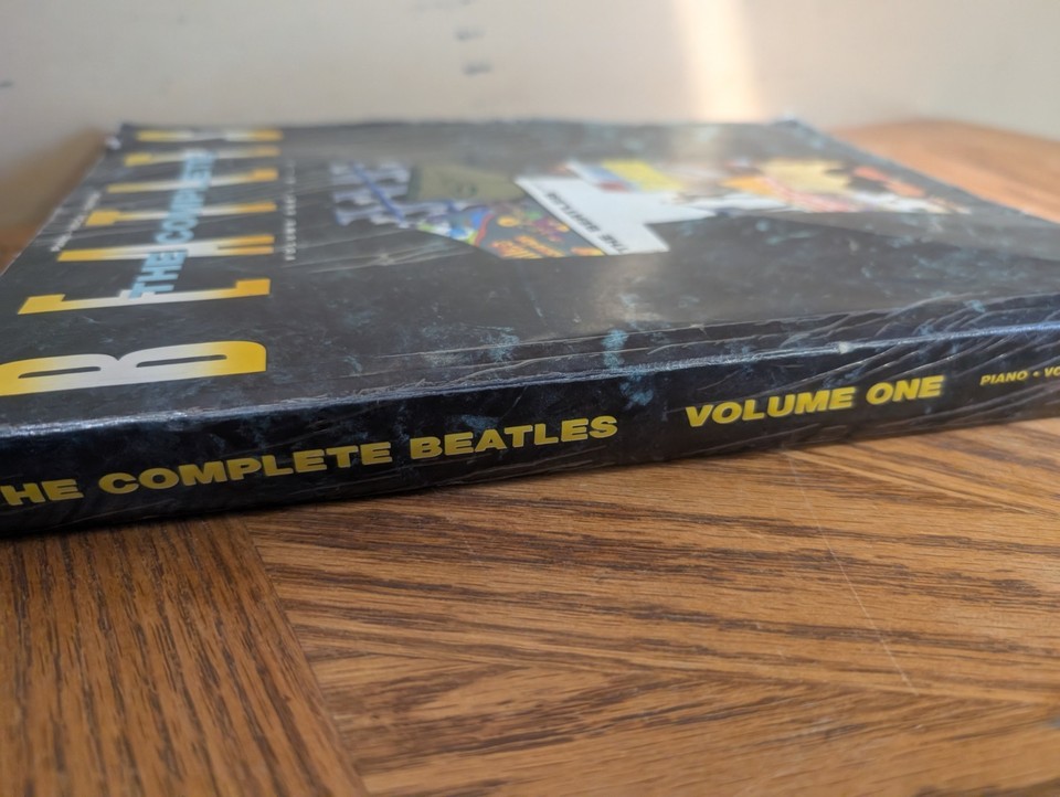 The Beatles Complete Volume 1 Sheet Music. Piano.Vocal.Guitar. Beatles ...