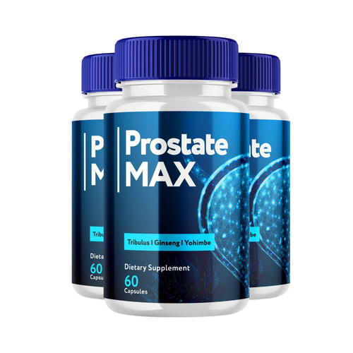 3-Pack Prostate Max Capsules - Natural Support for Health & Wellness ...