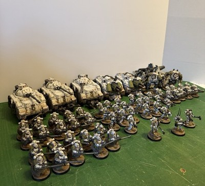 Warhammer 30k Horus Heresy Death Guard Army Well Painted. 3k+ Points ...