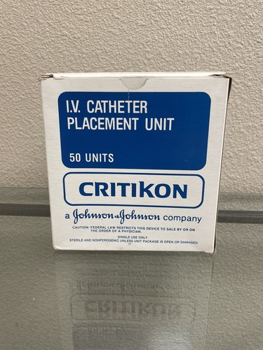 Critikon Cathlon IV, I.V. Catheter, 38 Units, 11-4426 | eBay