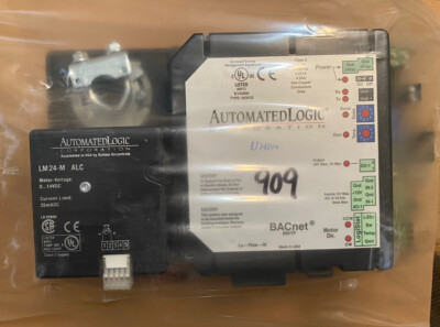 ALC Automated Logic U141V+ Control Module and Actuator for VAV Terminal ...