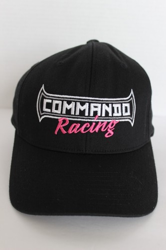 Commando Racing Savannah, GA Hat S/M Fitted Hat Black FlexFit ...