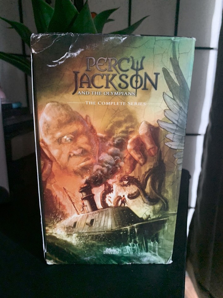 Percy Jackson the Olympians Books Boxed Set Complete 9781423141891 | eBay