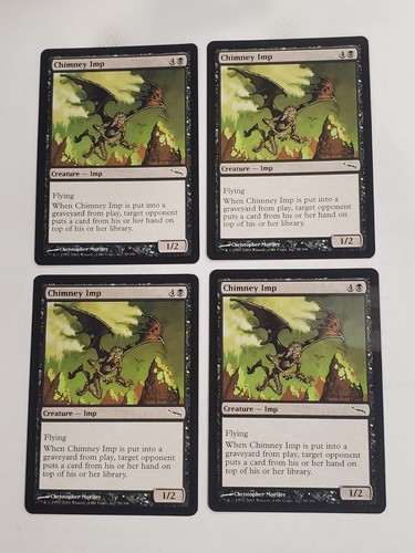 MTG Playset 4x Chimney Imp (Mirrodin/Black/C) - BGM | eBay
