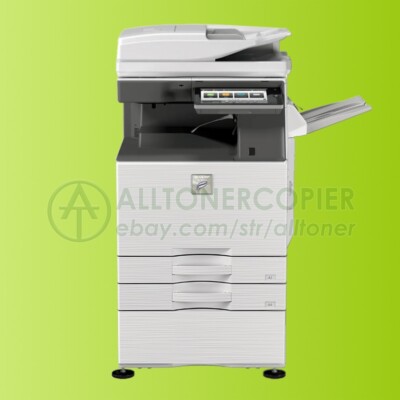 Sharp MX-M4071 Tabloid Mono BW Printer Copier Scanner 40 PPM Less 72K ...