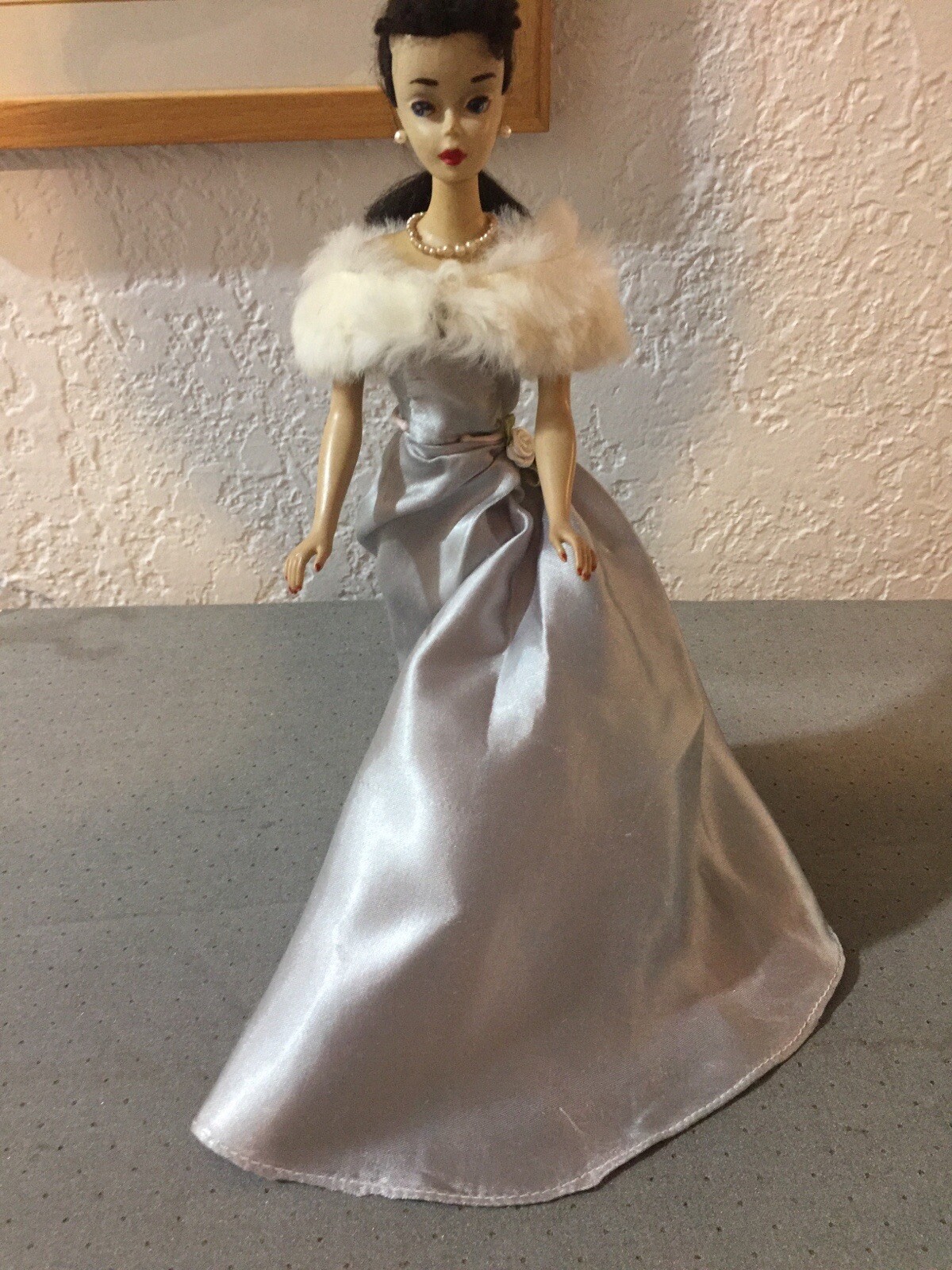 Vintage Barbie, Babs, Togs Lilli Clone PREMIER? Pale Blue Satin Gown ...