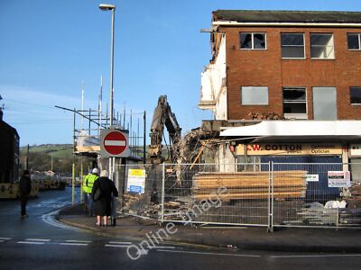 Photo 6x4 One down, four to go Biddulph The end building in the row has ...