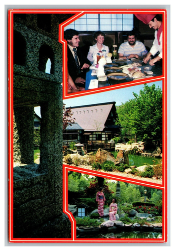 c 1980s Gasho Of Japan Restaurant Multi View Central Valley NY 5.8x4 ...
