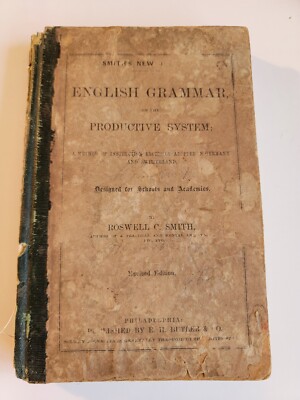 Smiths english grammer, English Grammer On The Productive System Book ...