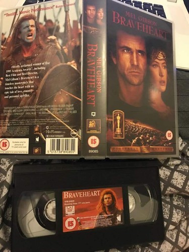 Braveheart VHS Tape Cert 15 Mel Gibson 1995 5013738890855 | eBay