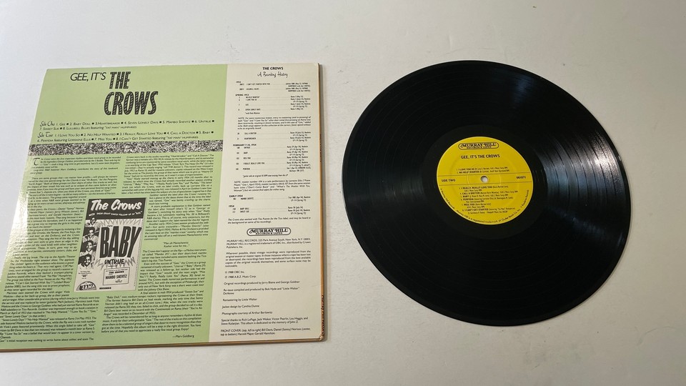 The Crows Gee, It's The Crows Used Vinyl LP VG+VG+ | eBay