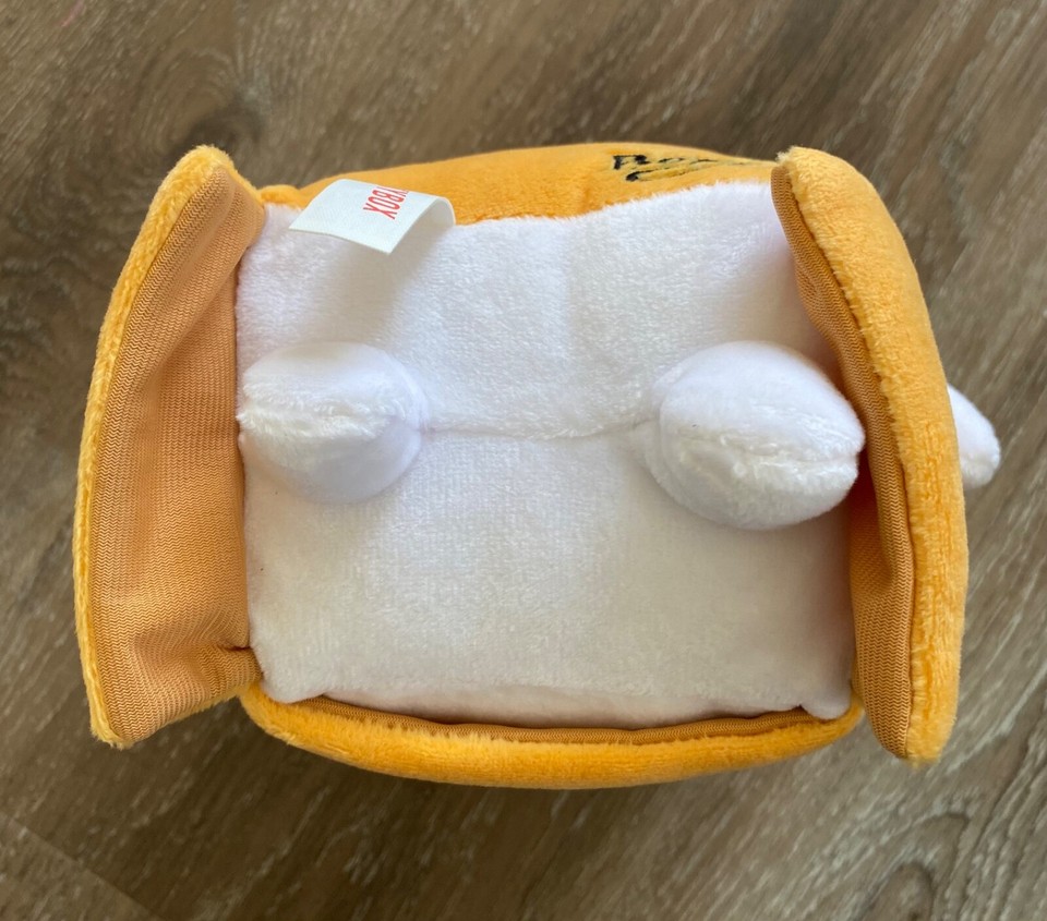 LANKYBOX new Boxy 6 Inch Plush Toy~NWT~Gold & White~Soft~Series 3 ...