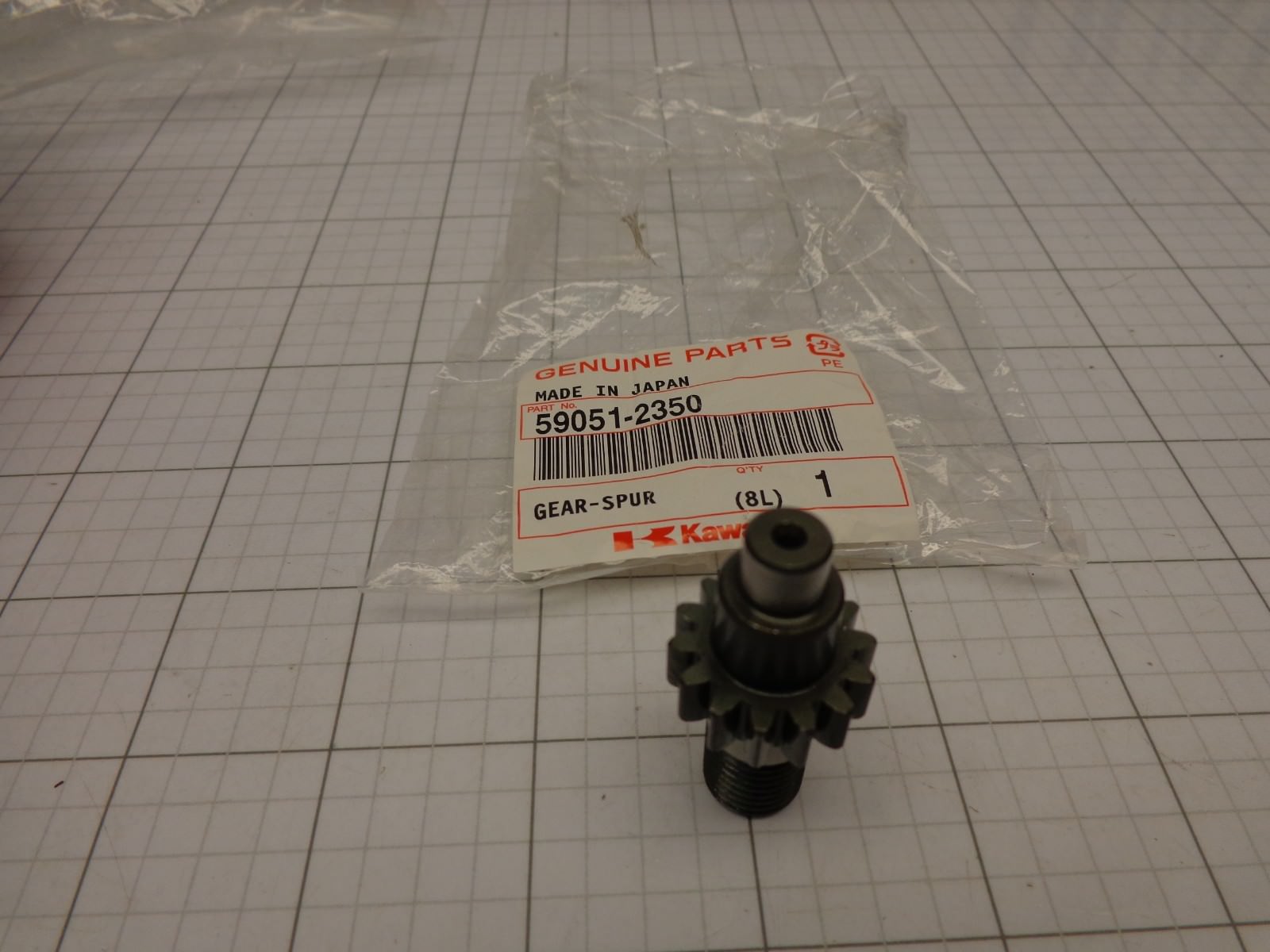 Kawasaki 59051-2350 Spur Pinion Gear Many Hedge KHS HB 600 750 1100 OEM ...