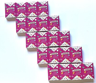 Smarties Valentine's Day Conversation Candy Hearts BB 7/2025 (20 BOXES ...