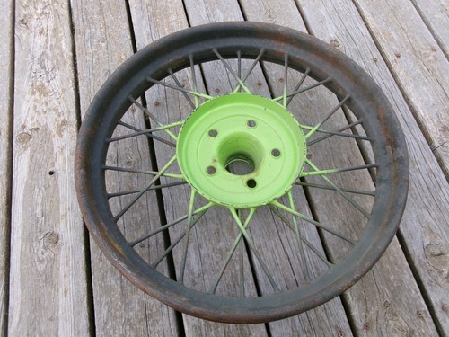 1926 1927 Model T Ford 21" inch WIRE SPOKE WHEEL Original 5 lug #3C | eBay
