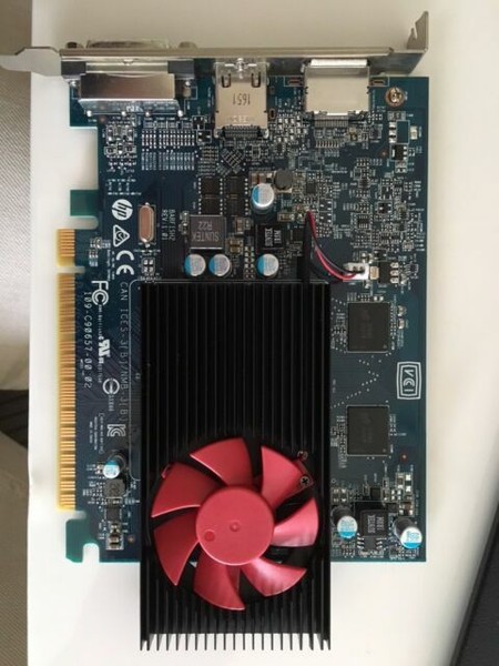 Dell AMD Radeon R7 450 4gb 2 X Display Port DP 1 DVI Pci-e for sale ...