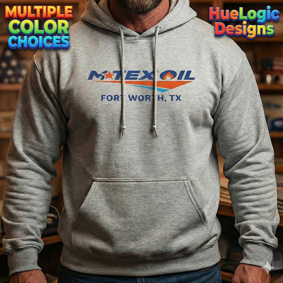 M-Tex Oil Company Fort Worth TX Hoodie Sweatshirt – Landman TV Show ...