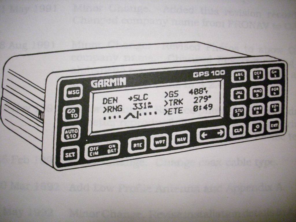 Garmin GPS 100 install manual | eBay