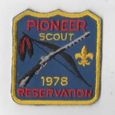 1978 Pioneer Scout Reservation YELLOW Border [CA-2337] | eBay