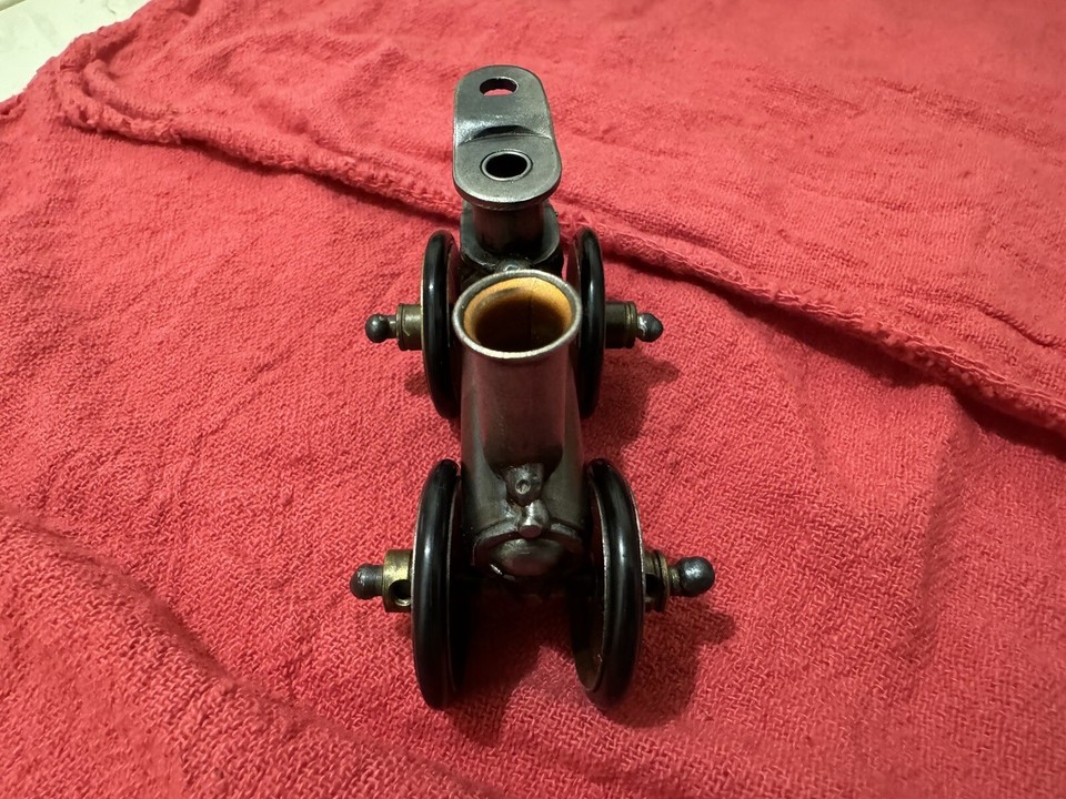 Harley Valve Guide Train Railroad Scrap Metal Folk Art Sculpture Made ...