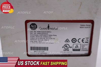*NEW* Allen Bradley 440R-G23216 SER A. Monitoring Safety Relay ...