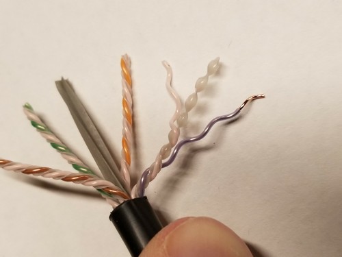 Commscope CS44P Cat6A U/UTP Network Ethernet 10G 10Gig Cable Plenum ...