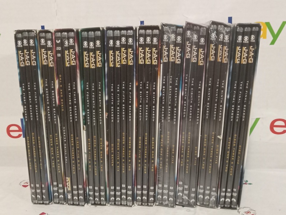 JAG: Complete Series Seasons 1-10 Set DVD Box Lot J.A.G. Judge Advocate ...