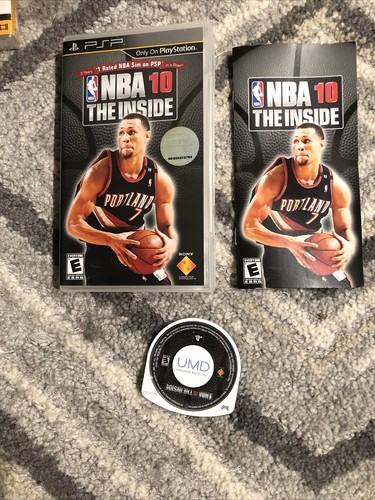 NBA 10: The Inside (Sony PSP, 2009) Complete With Manual 711719873822| eBay