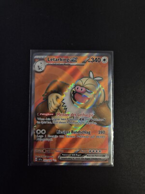 Pokémon Letarking Ex Full Art Stürmische Funken 227/191 Karte Near Mint ...