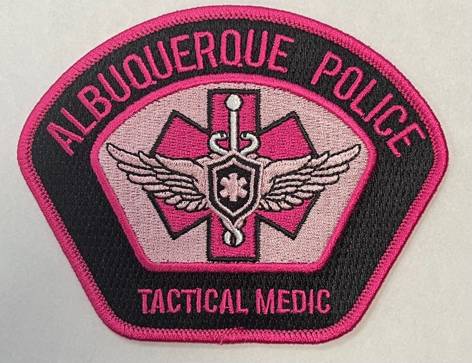 Albuquerque Police Department Tactical Medic Shoulder Patch Cancer ...