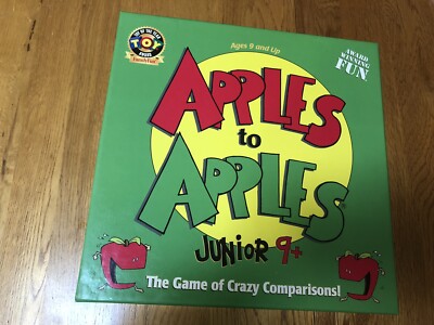 Apples to Apples Junior 9+ Game By Out of the Box Family Fun | eBay
