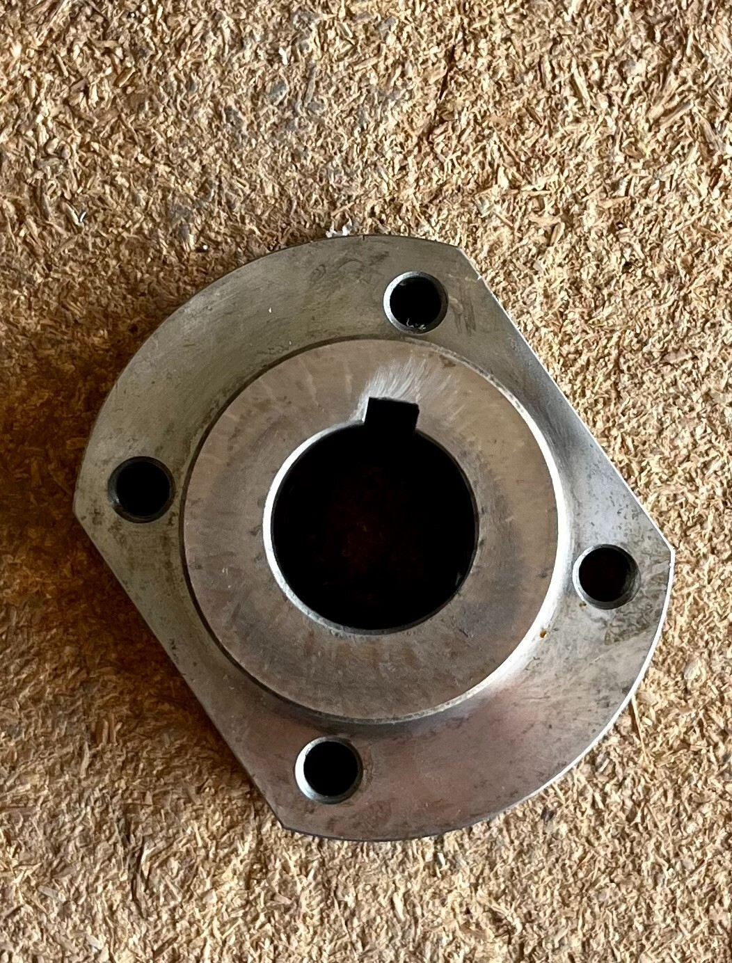 10061075 Schwing Agitator shaft flange hub LH $85 7lb 6x6x6 | eBay