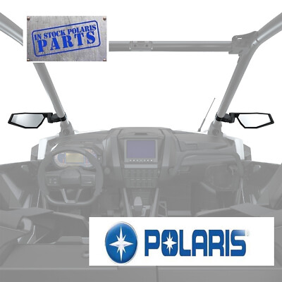POLARIS ADJUSTABLE FOLDING MIRRORS 2020-2024 RZR PRO XP, TURBO R, PRO R ...