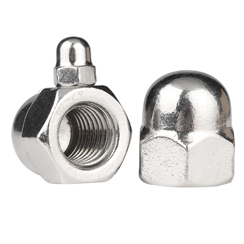 Acorn Nut Hex Decorative Cover Dome Cap Nuts DIN1587 A2 A4 Stainless ...