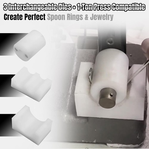 1 Ton Shaft Arbor Press Bending Tool for Making Spoon Rings, Bracelets ...