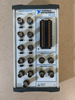NATIONAL INSTRUMENTS BNC-2110 Shielded Connector Block-Breakout Box ...