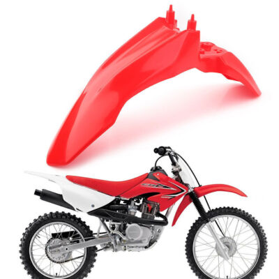 Red Motorcycle Plastic Front Fender fit Honda CRF110F 2013 2014 ABS ...