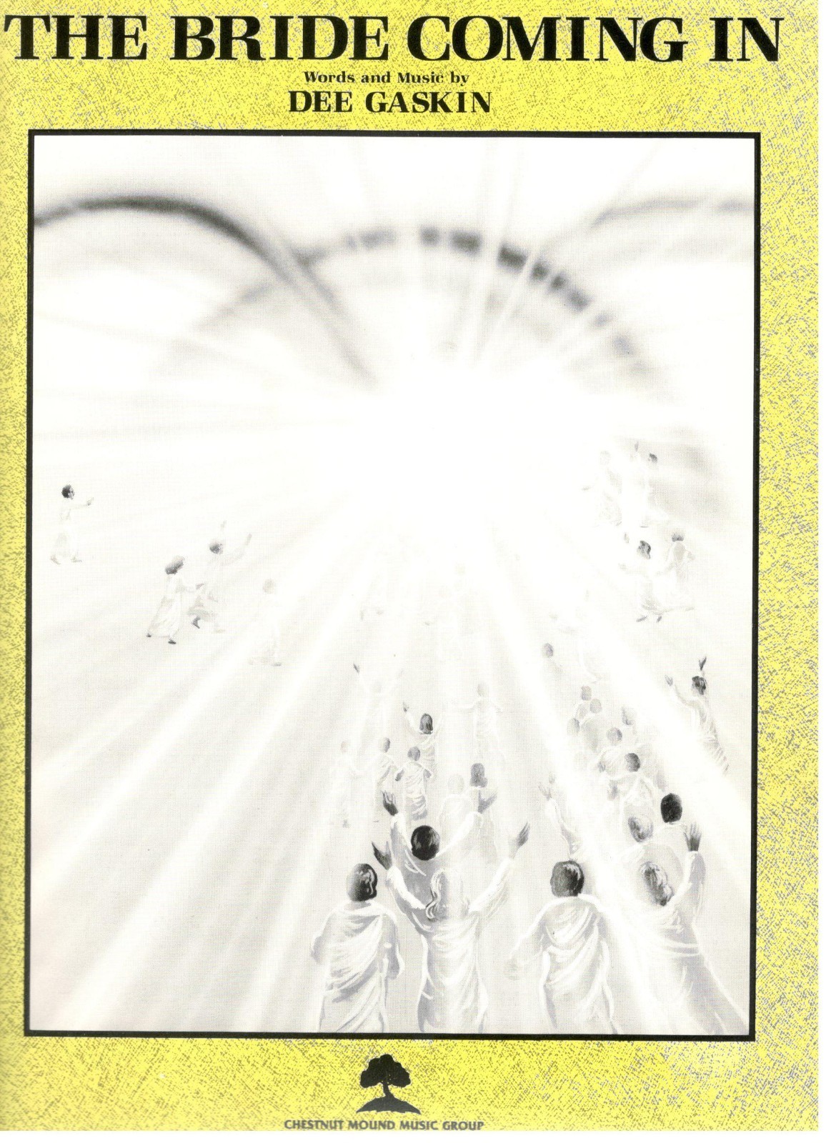 DEE GASKIN "THE BRIDGE COMING IN" SHEET MUSIC-PIANO/VOCAL/GUITAR-VERY ...