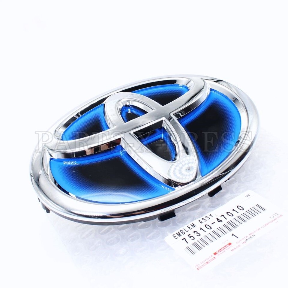 GENUINE TOYOTA HIGHLANDER FRONT GRILLE RADIATOR CHROME BADGE EMBLEM ...