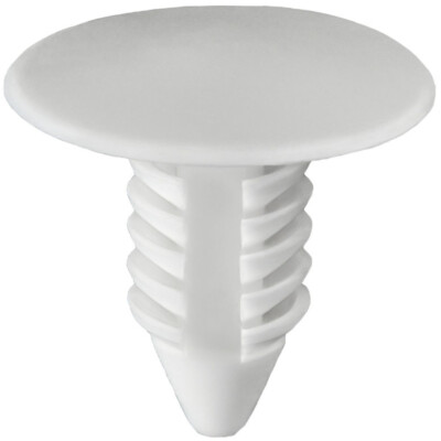 AMZ Clips And Fasteners 100 Fender & Bumper Shield Clips White ...