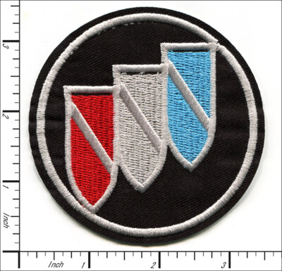 18 Pcs Embroidered Iron on patches Buick Motors Emblem 84x84mm AP063bU1 ...