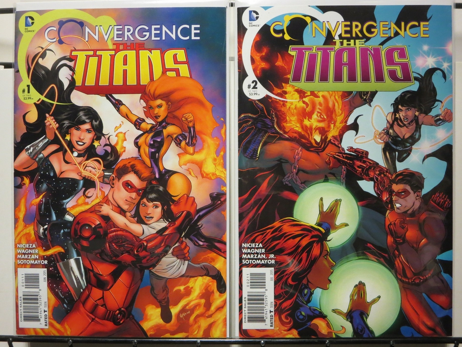 CONVERGENCE TITANS (2015) 1-2 | eBay