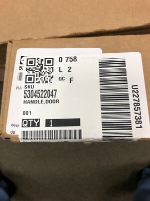 New Genuine OEM Electrolux Frigidaire 5304522047 Handle, Door | eBay