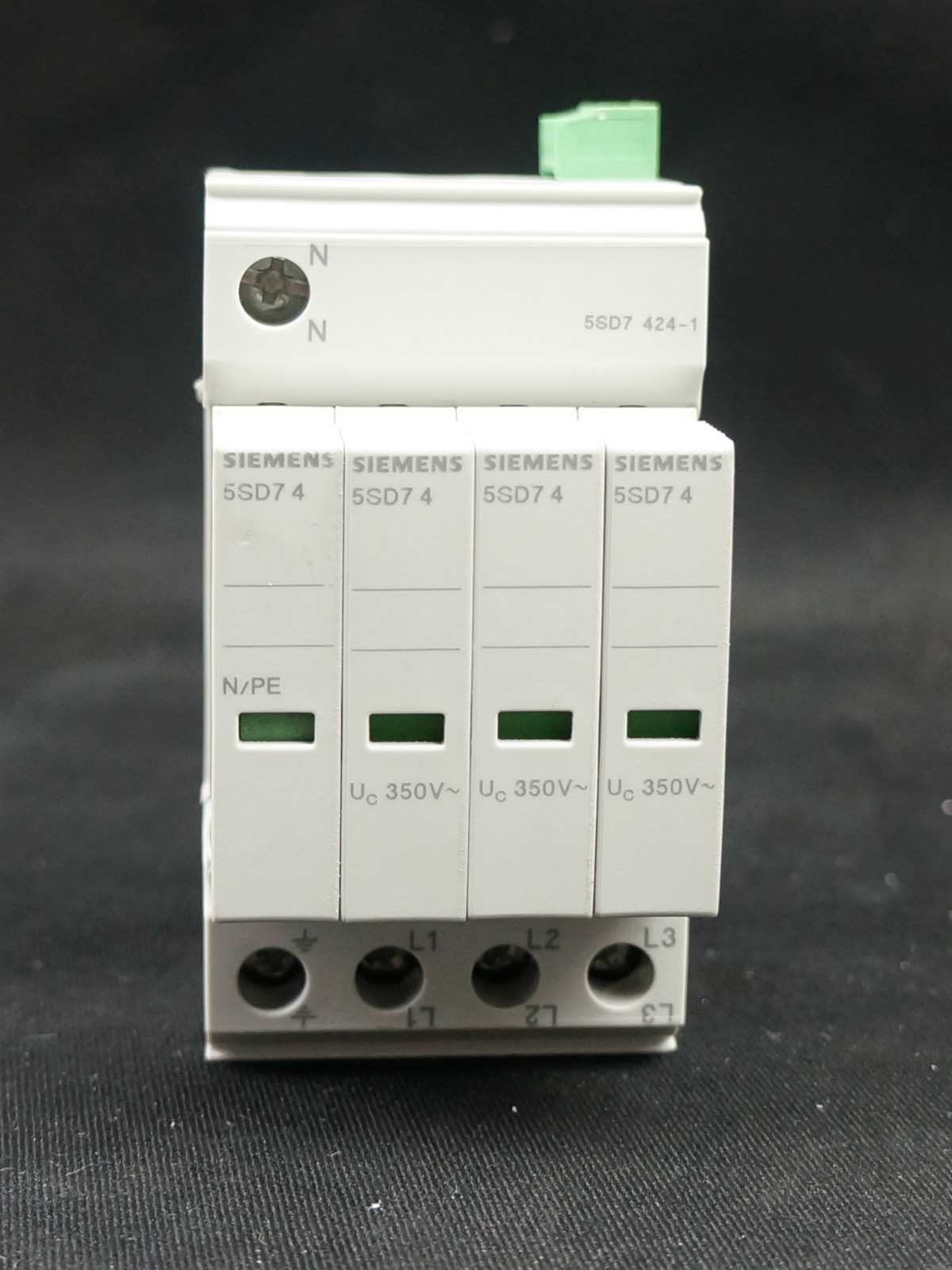 Siemens 125A 4 Pole Overvoltage Protection Surge Protector/Arrester ...