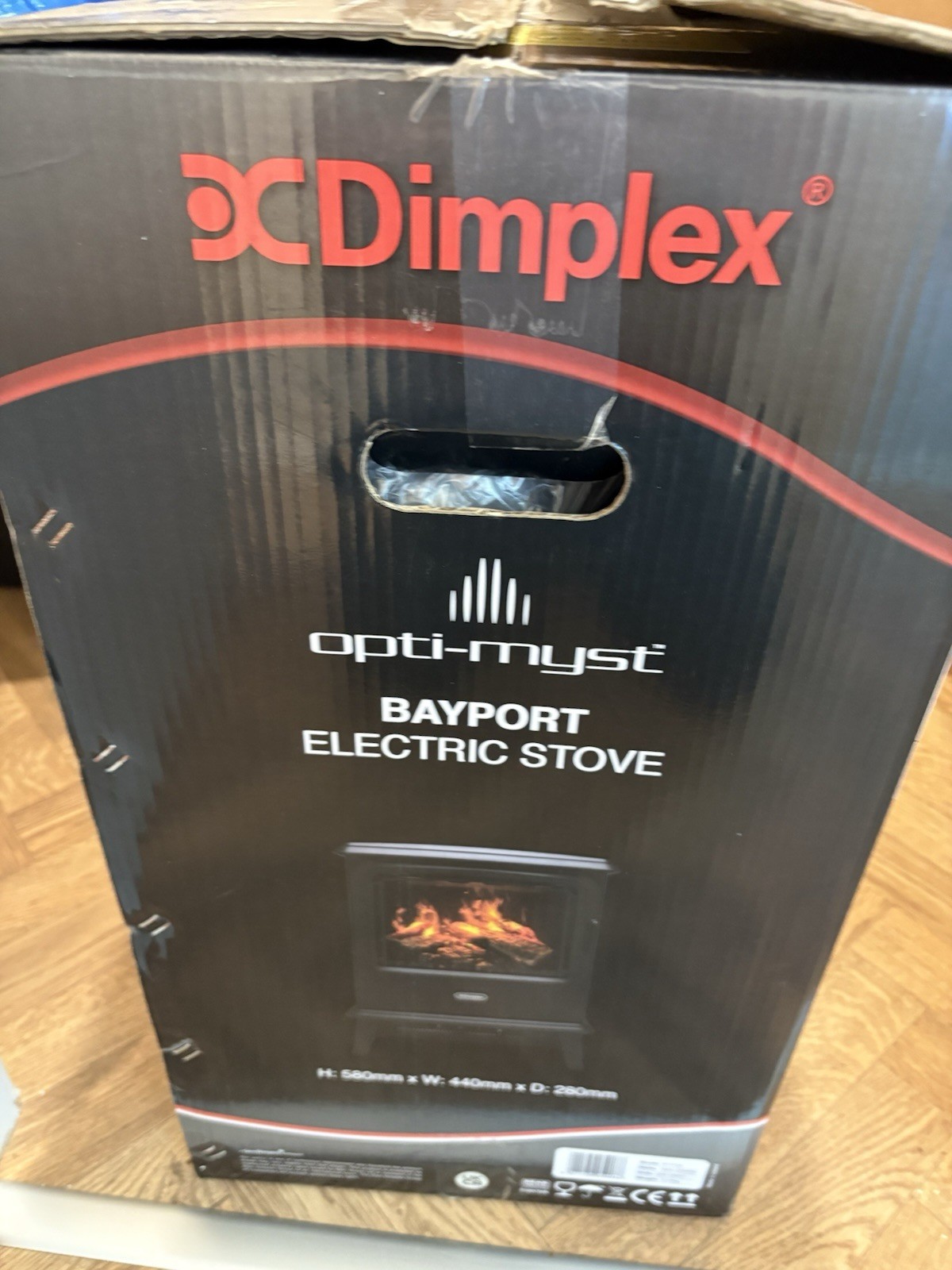 Dimplex BYP20 Opti-Myst Bayport Stove - Black for sale online | eBay UK