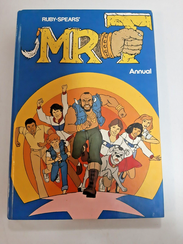 VINTAGE 1980s MR T ANNUAL RUBY-SPEARS TV CARTOON SERIES B A BARACUS | eBay