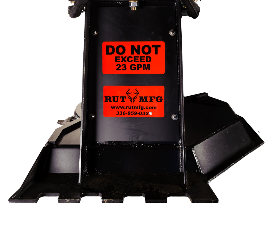 36"Mini MULCHER for Mini Excavator USA made, SHIPS FREE RUT MFG Disc ...